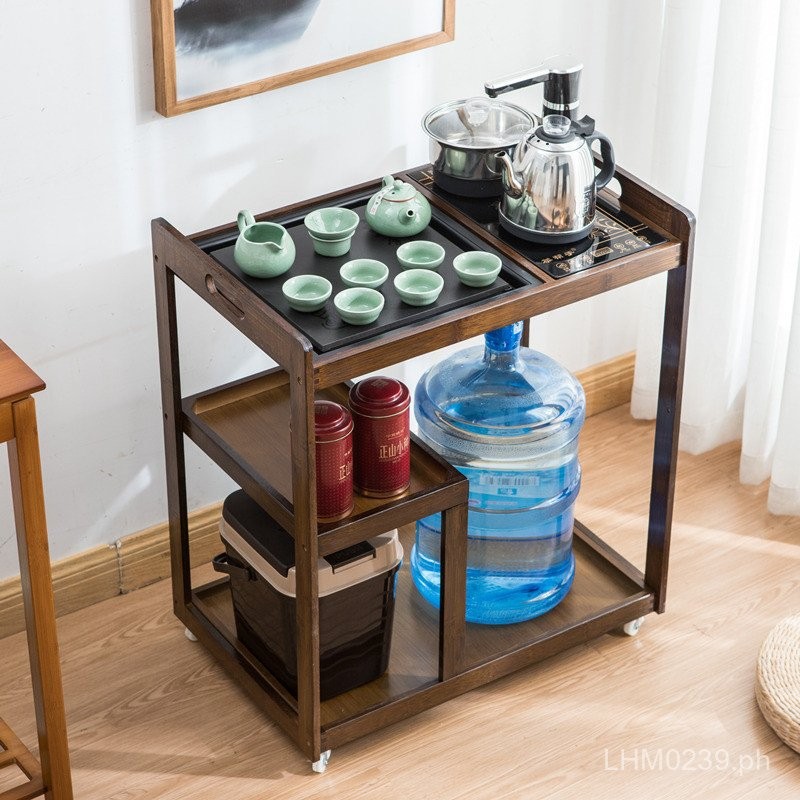 Household Wu Mobile Tea Set Tea Cart Zhao Zhi Small Tea Table Living ...