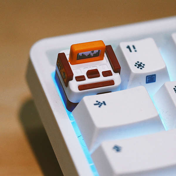 keycaps keycaps custom Unique Keycap Classic Retro FC Red White ...