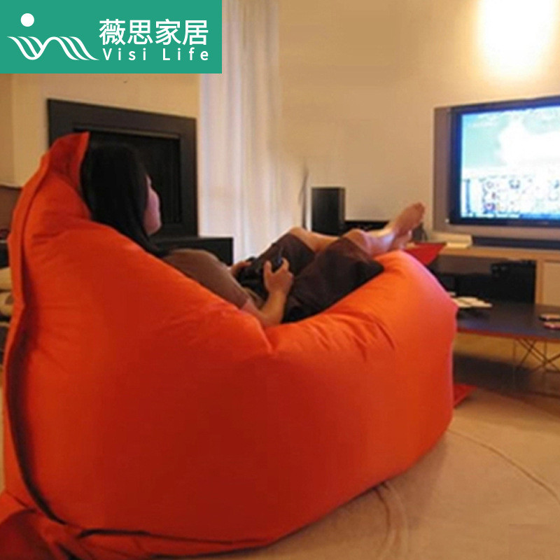 Weisi Lazy Sofa Living Room Simple Fabric Computer Chair Tatami Sofa ...