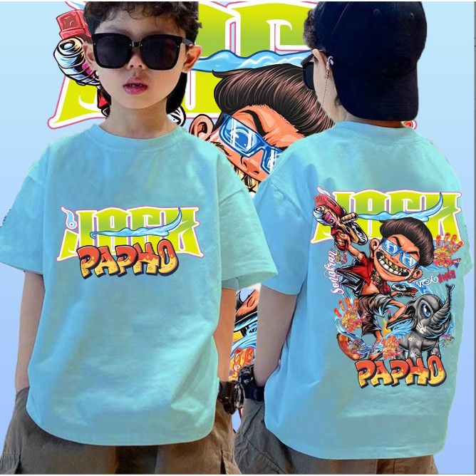 2025 Fashion Trends Songkran Shirt Baby Jack Papho Papo Cotton 1 Fabric ...