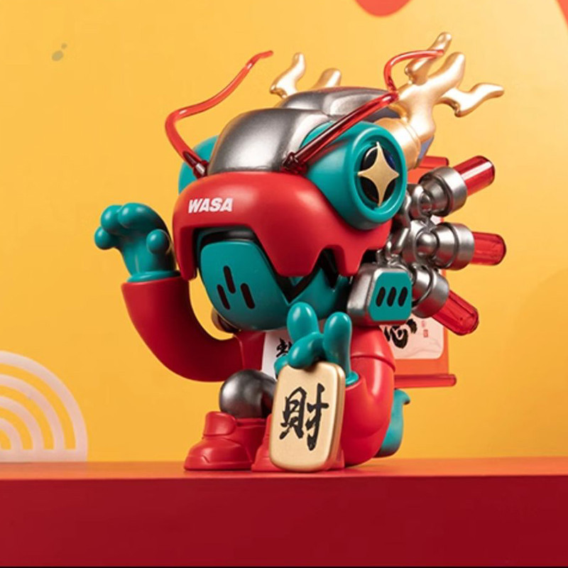 WASA The Chameleon Drives The Dragon Series Action Figure Toys Cartoon ...