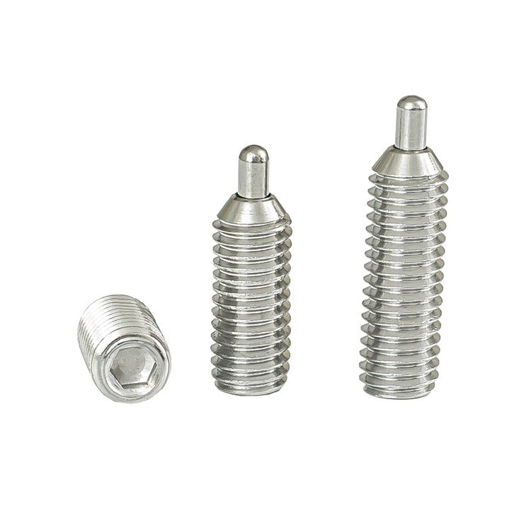 Spring plunger cylindrical head M3-M12 pressure telescopic pin 304 ...