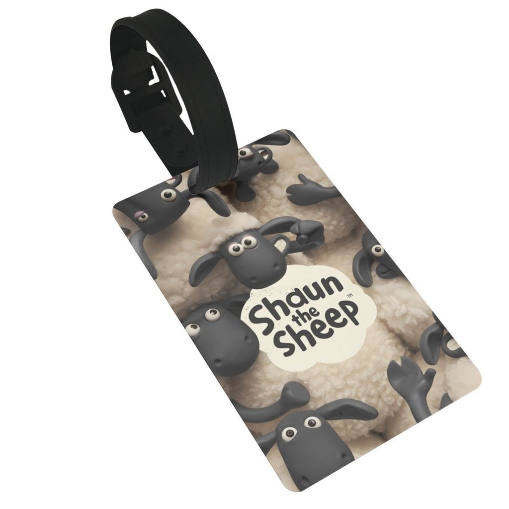 Shaun The Sheep Luggage Tag Suitcase Name ID Card Labels Identifiers ...