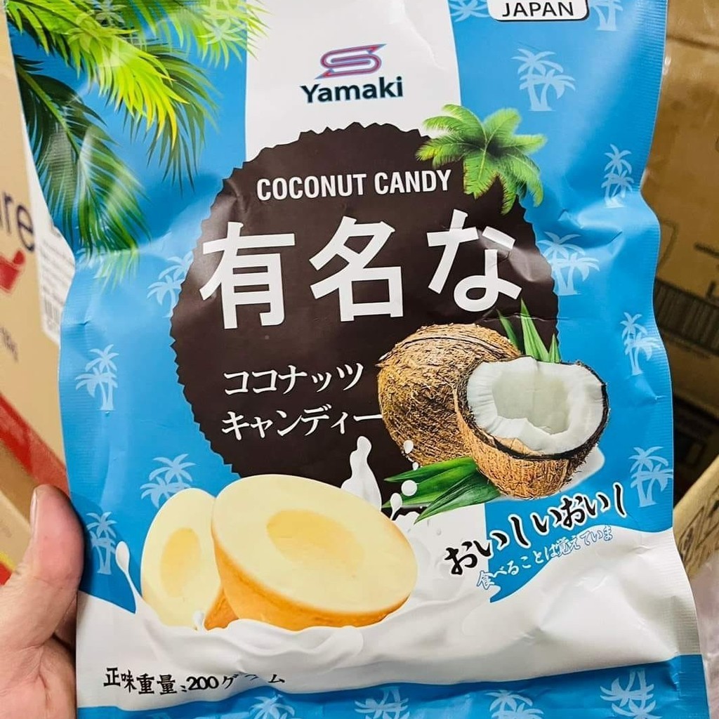 Yamaki Japanese Crispy Coconut Candy 200G | Shopee Philippines