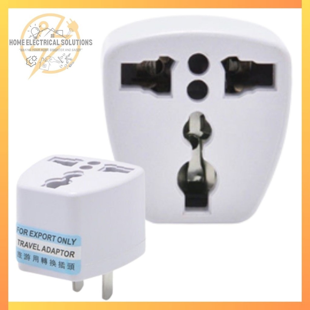Universal AC Power Plug Conversion Adaptor Adapter Converter Socket Travel Adaptor | Shopee ...