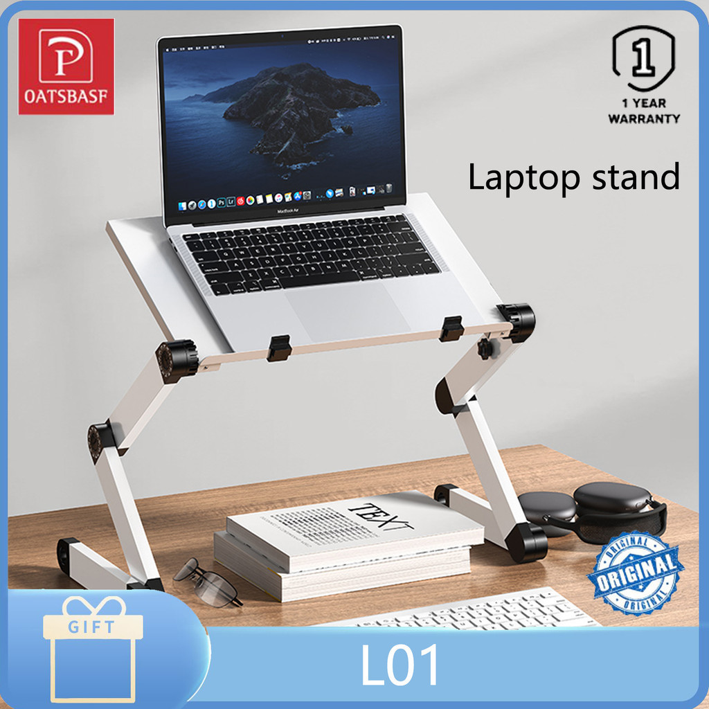 OATSBASF L01 Standing computer stand adjustable lift laptop lift stand ...
