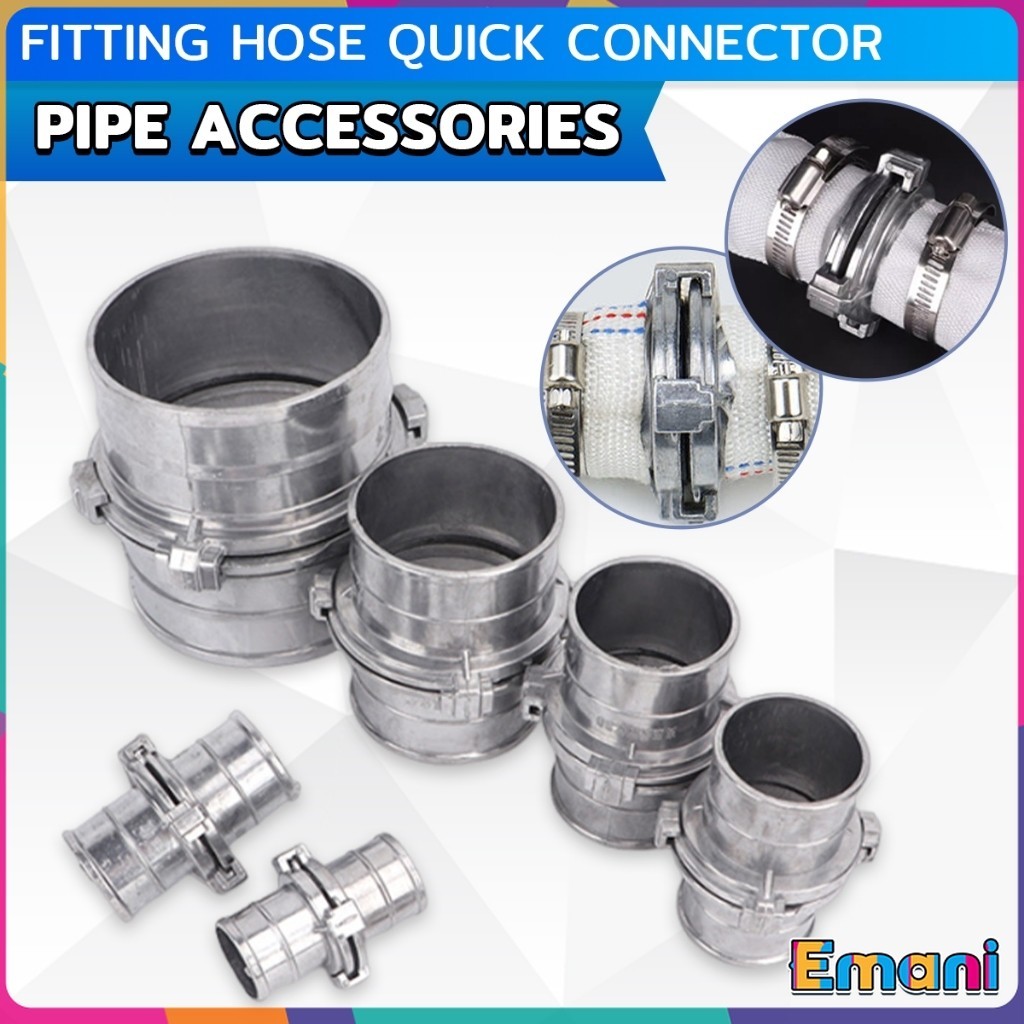 Em Quick Coupling For Water Pipes Aluminum Pipe Fitting Hose Quick ...