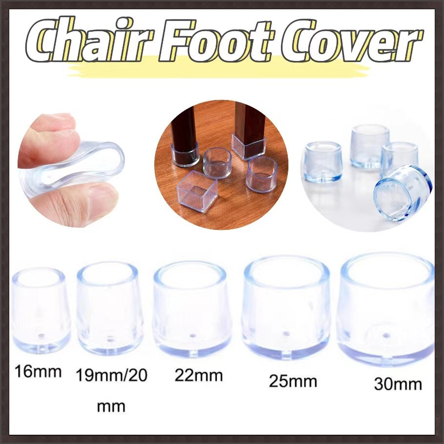 【COD】 Chair Leg Caps Rubber Feet Protector Pads Furniture Leveling Feet ...