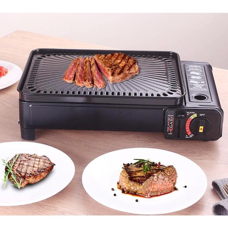 Gas barbecue rack outdoor gas barbecue rack smokeless indoor barbecue ...