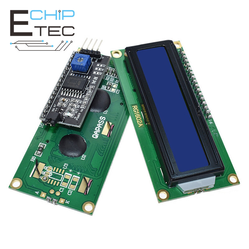 Arduino 1602 LCD IIC/I2C module blue screen | Shopee Philippines