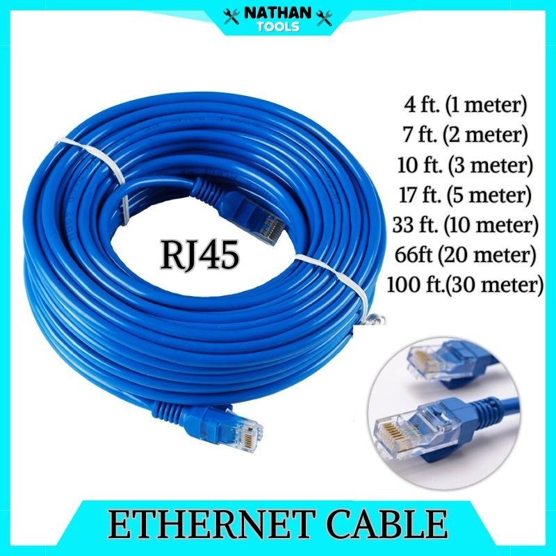 RJ45 Ethernet Cables Ethernet Network LAN Cable Flat 1m/2m/3m/5m/10m ...