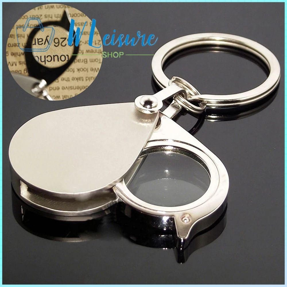 DIDI - HandL Durable Glass Loupe HD Mini Magnifying Glass Lens Key ...