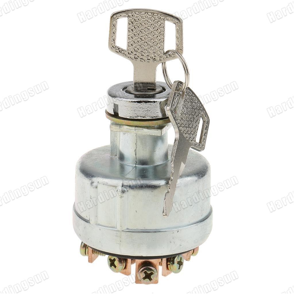 Dovewill Universal 6 Terminal Ignition Switch Lock with 2 Keys for ...