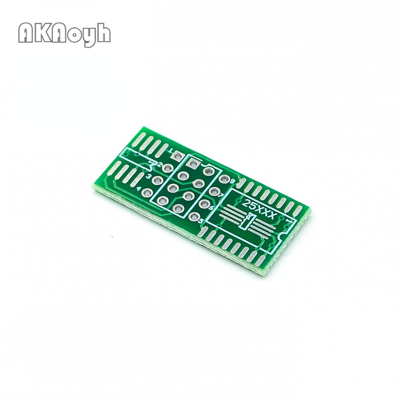 Sop8 SOP16 to DIP8 Adapter Board Simple Seat Suitable for 25 Series 16 ...