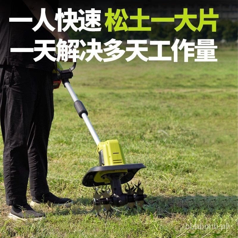 Handheld Lithium Mini-Tiller Soil Ripper Agricultural Tiller Small ...