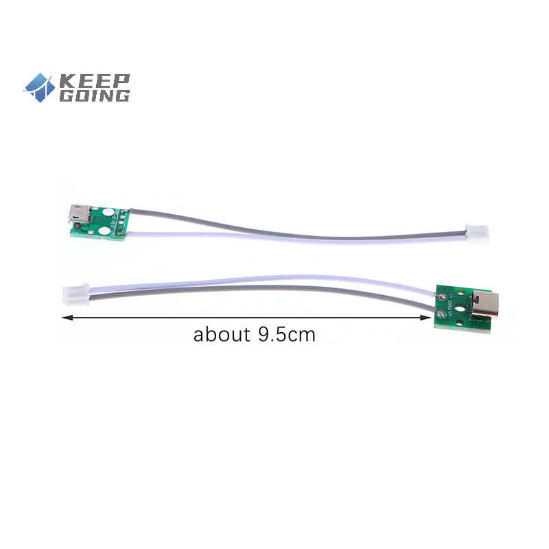 Keep Going＞ Type-C Micro USB To DIP Adapter Female Connector B Type PCB ...
