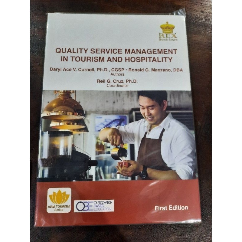 Quality Service Management in Tourism and Hospitality Cornell Manzano 2020 Edition | Shopee ...