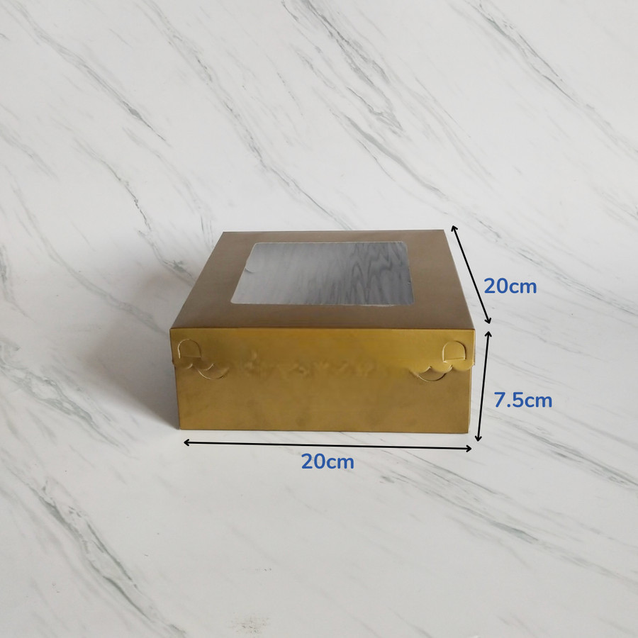 Gold Box Cake Box / Gold Box Cake Box | Shopee Philippines
