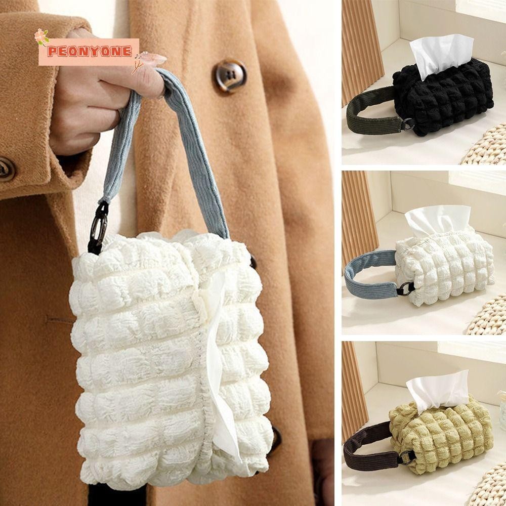 PEONYR Hanging Tissue Holder, Refillable Fashion Wet Wipes Bag, Useful ...