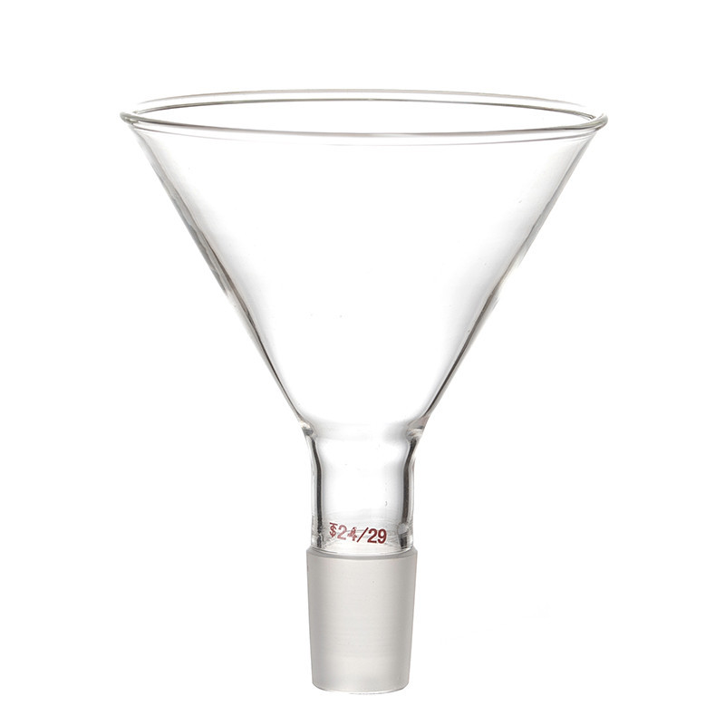 Glass Triangle Filling Funnel Solid Funnel 50/60/75/90/100/120/150mm ...