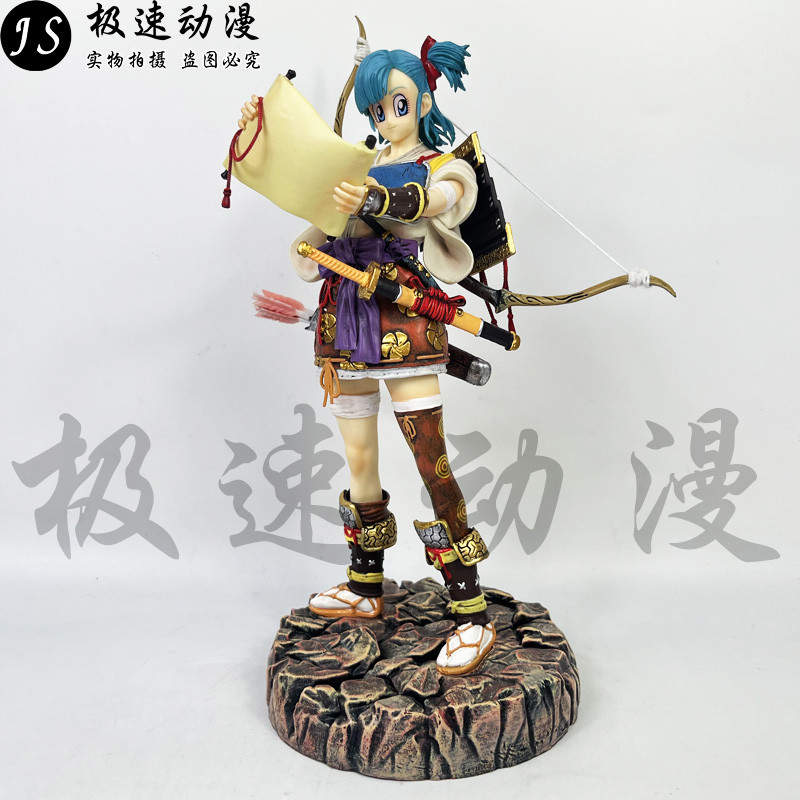 Dragon Ball LK Samurai Bulma Fat Buuu Double-Headed Carving GK Figure ...