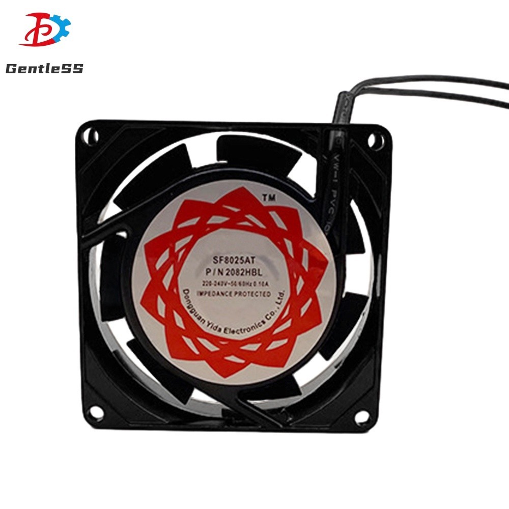 AC 110V 220V DP-8025 80mm Cooling Fan Axial Big Airflow High Speed DIY Cooling Ventilation ...