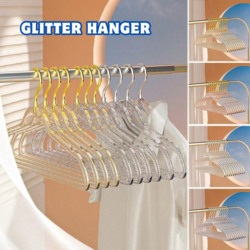 5/3pcs Pink Hanger Acrylic Crystal Hanger Special Hanger for Home ...