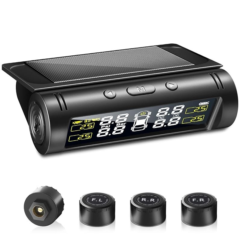 TPMS Tire Pressure Monitor 【2024 New Release & Japanese Warning Sound ...