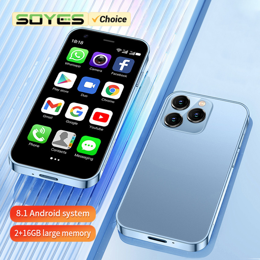 SOYES XS15 Mini Android8.1 Smart Phone 3.0 Inch Display 2GB RAM 16GB ROM Dual SIM Standby Play ...