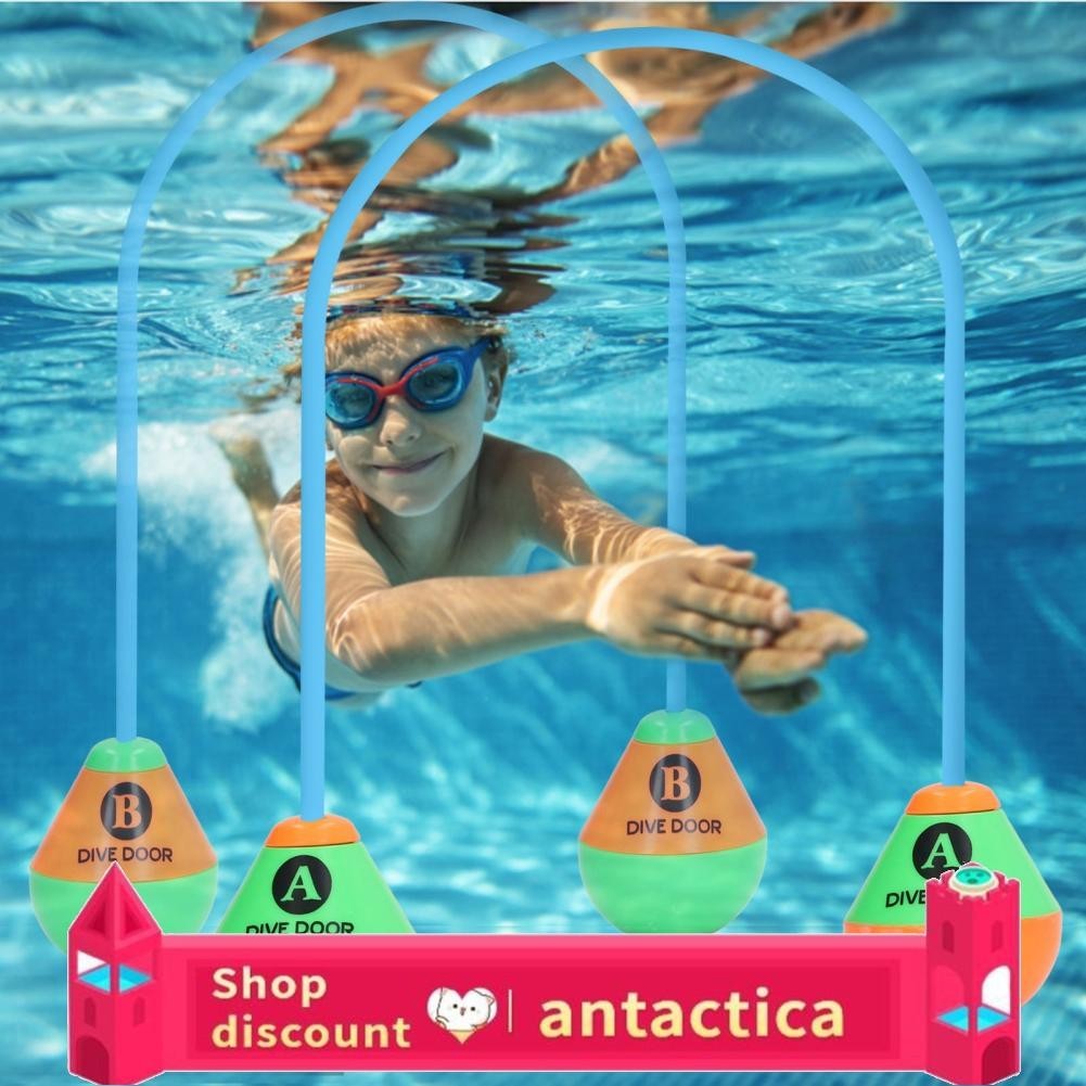 Antactica (01)2pcs Children Dive Door Swim Thru Water Games Underwater ...