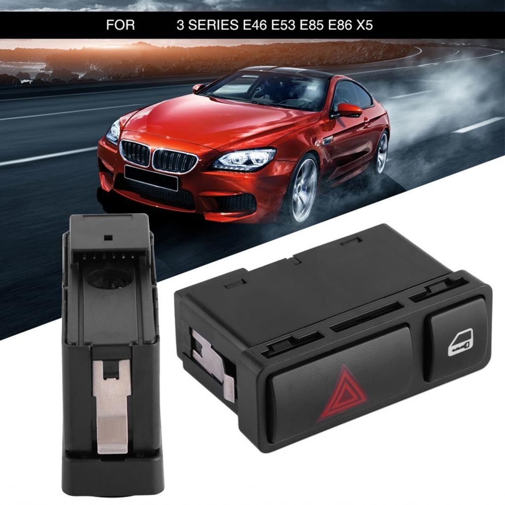 Nearbeauty Hazard Warning Switch Door Central Lock Locking for BMW 3 ...