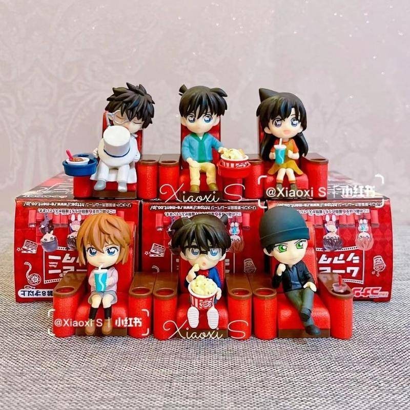 Detective Conan Movie Night Blind Box Figures 6cm Collectible ...