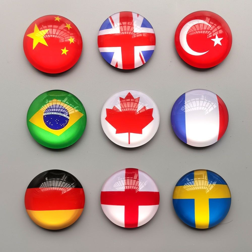 National Flag Refrigerator Stickers Red Flag Magnet Large Size Sino ...