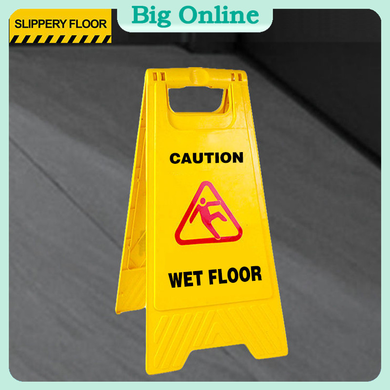 Caution Wet Floor Signage A Type Roadside Safety Warning Sign for ...