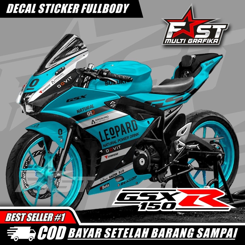 Decal Gsx R150 Full Body Sticker Gsx R150 Full Body Decal Gsx150 Full ...