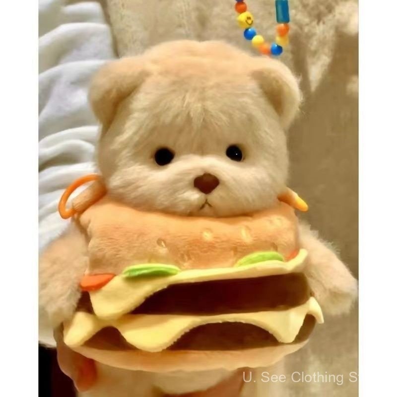 Lily Bear Messenger Bag Lily Bear Clothes Cute Hamburger Potato Chips ...