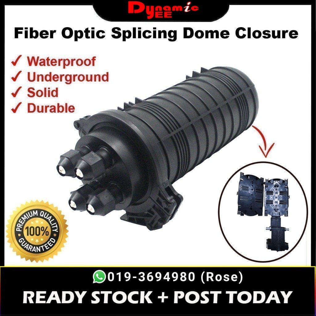 Fiber Optic Splice Mechanical Closure Dome 12/24/48/96CORE FJ301 ...