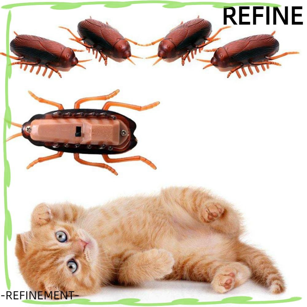 REFINEMENT 2PCS Cockroach Toy, Battery Powered Funny Novelty Gag Toys ...