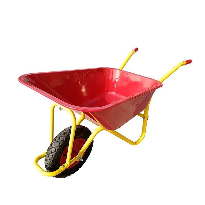 One-Wheel Handcart Agricultural Single-Wheel Bucket Cart Small Cart ...