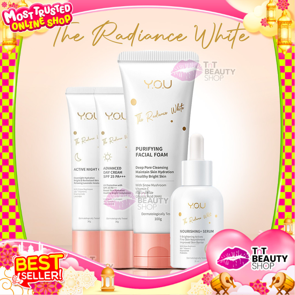 Y.O.U YOU The Radiance White Nourishing Serum Refreshing Toner ...