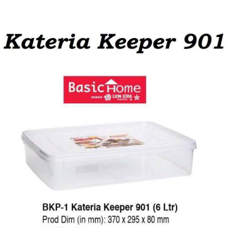 Basic Home Lion Star Kateria Keeper 901 6 Liter Donut Box | Shopee ...