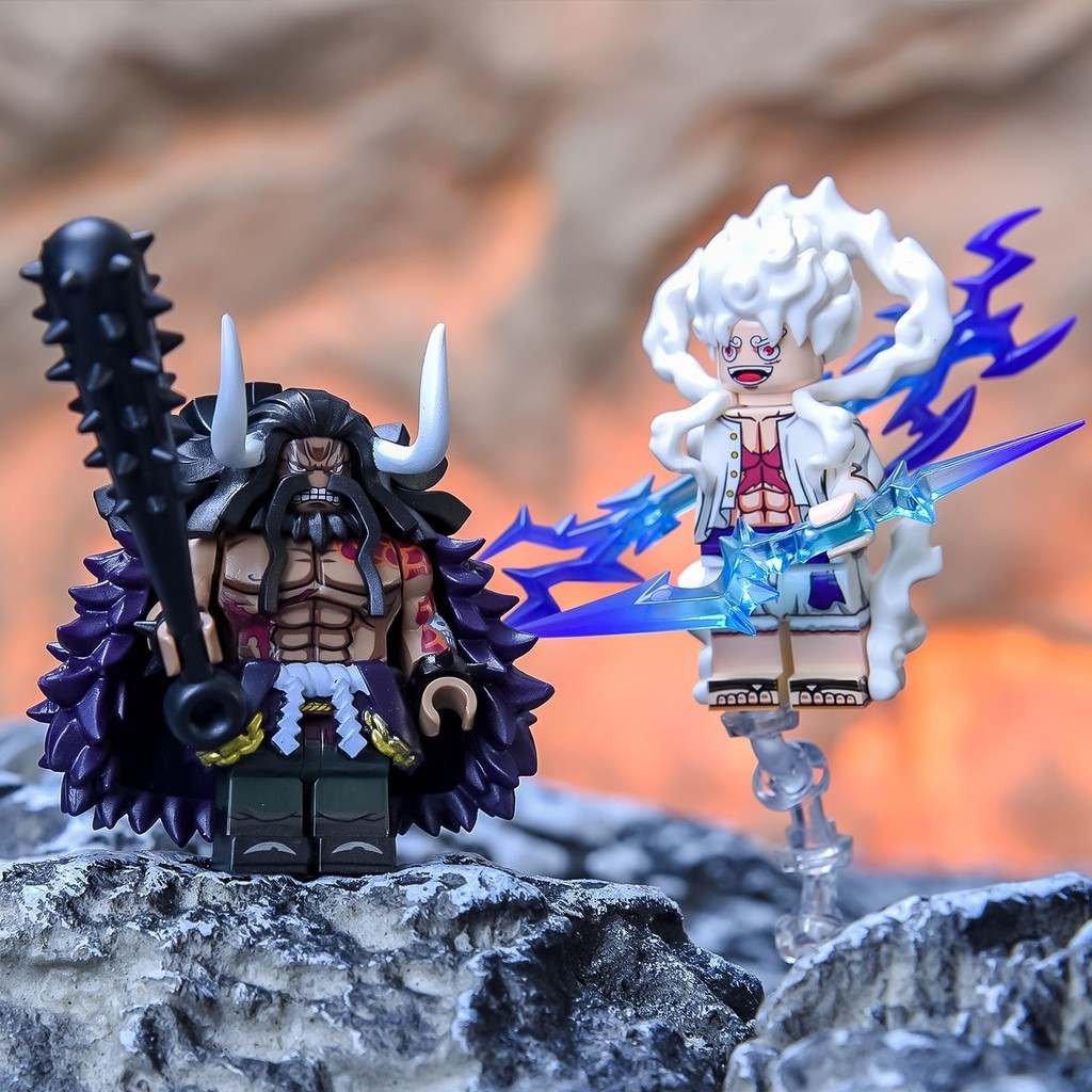 Compatible with Lego OP One Piece Whitebeard Kaido Kidd Third Party ...