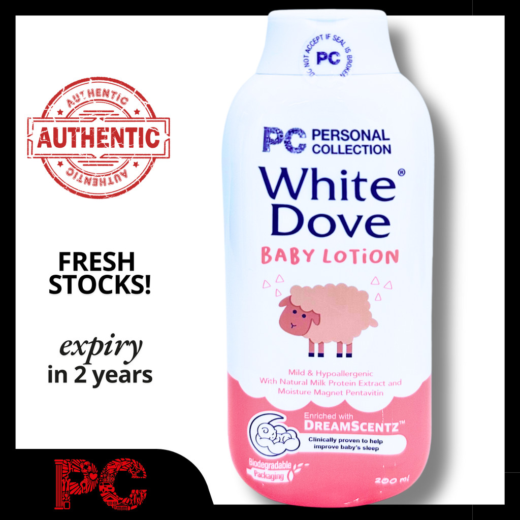 White Dove Baby Lotion 200ml by PC Personal Collection | Shopee Philippines