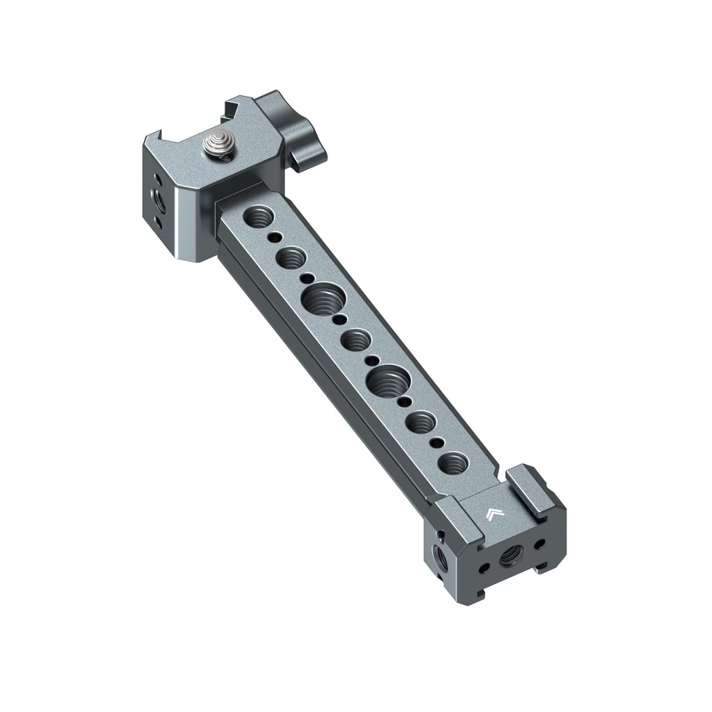 Camera Monitor Mount NATO Rail Extender Arms with Cold Shoe 1/4" Screw ...