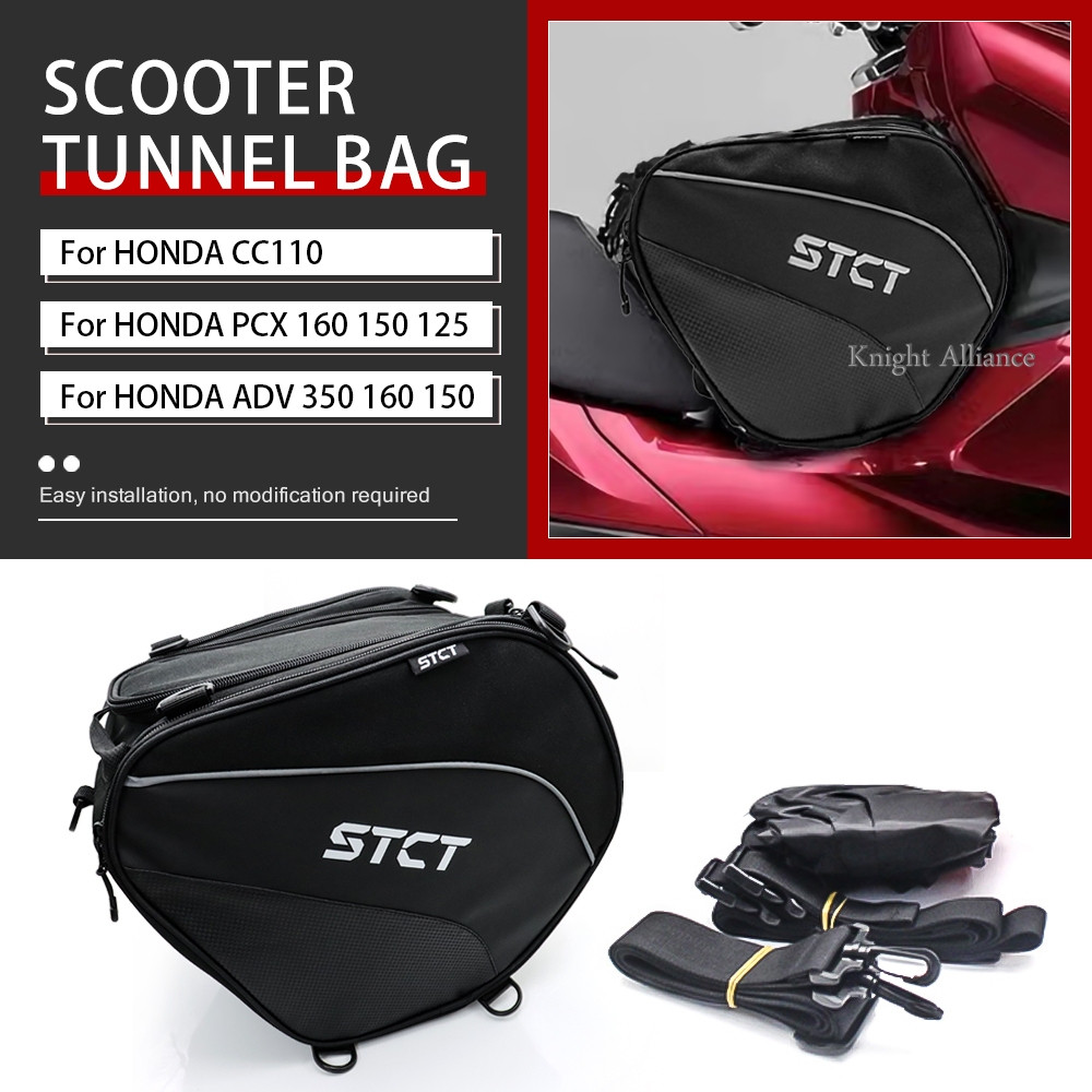 Pcx150 PCX160 Motorcycle Scooter Tunnel Bag Waterproof Navigation Fuel Tank Bag Toolkit HONDA ...