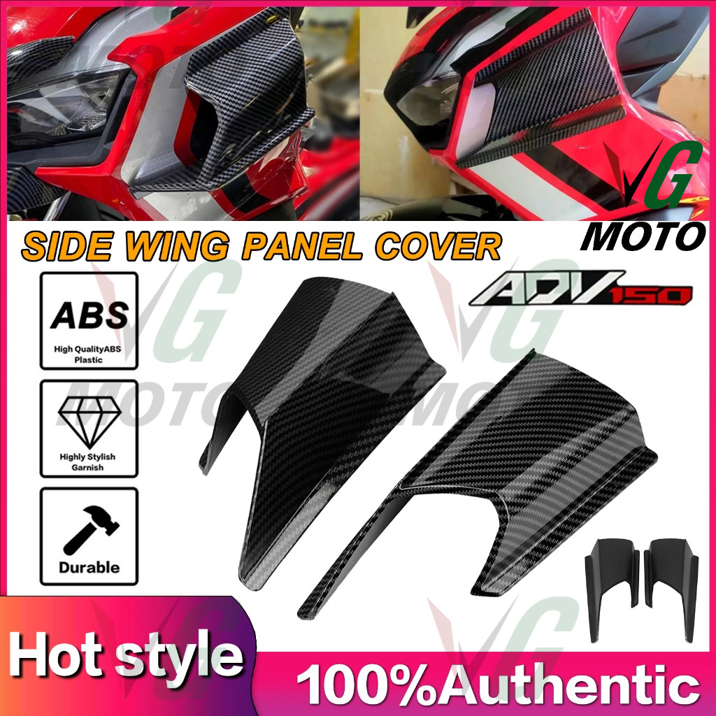 ADV150 For Ducati Winglet Aerodynamic Wing Windshield adv 150 z200s ...