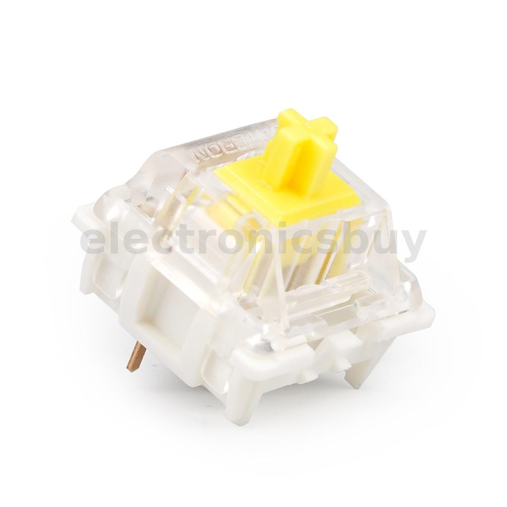 70Pcs/pack Gateron Switch Linear Mechanical Yellow / Red Pro Switch ...