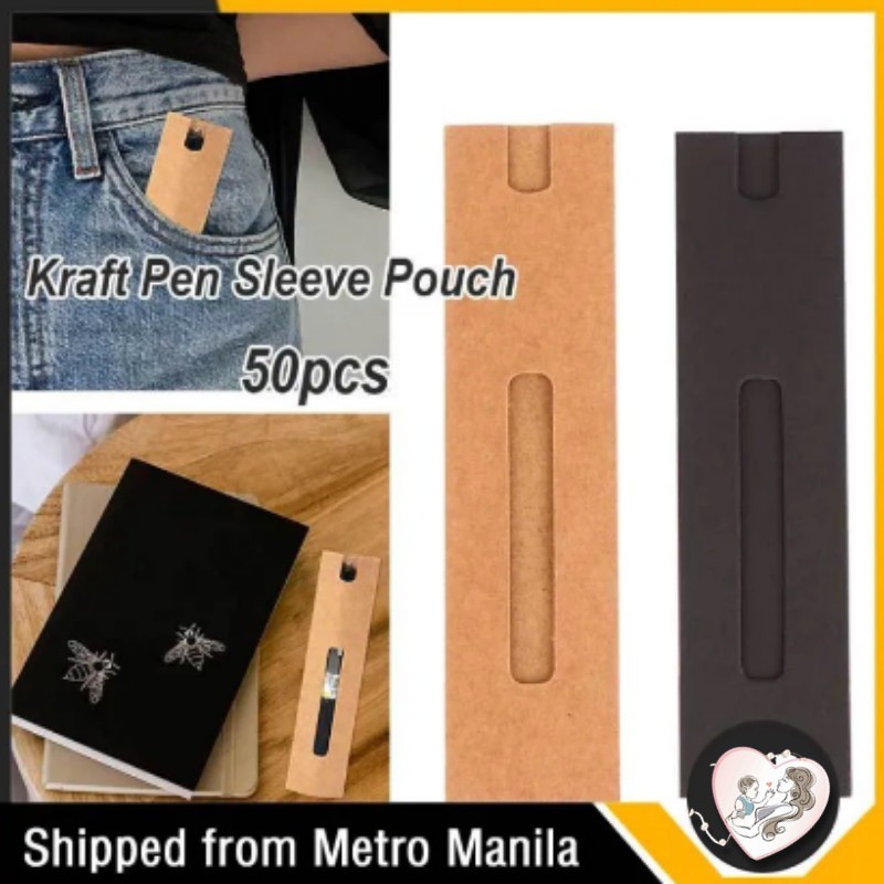Kraft Paper Pen Packaging/Ballpoint Pen Packaging/Pen Sleeves/Kraft ...
