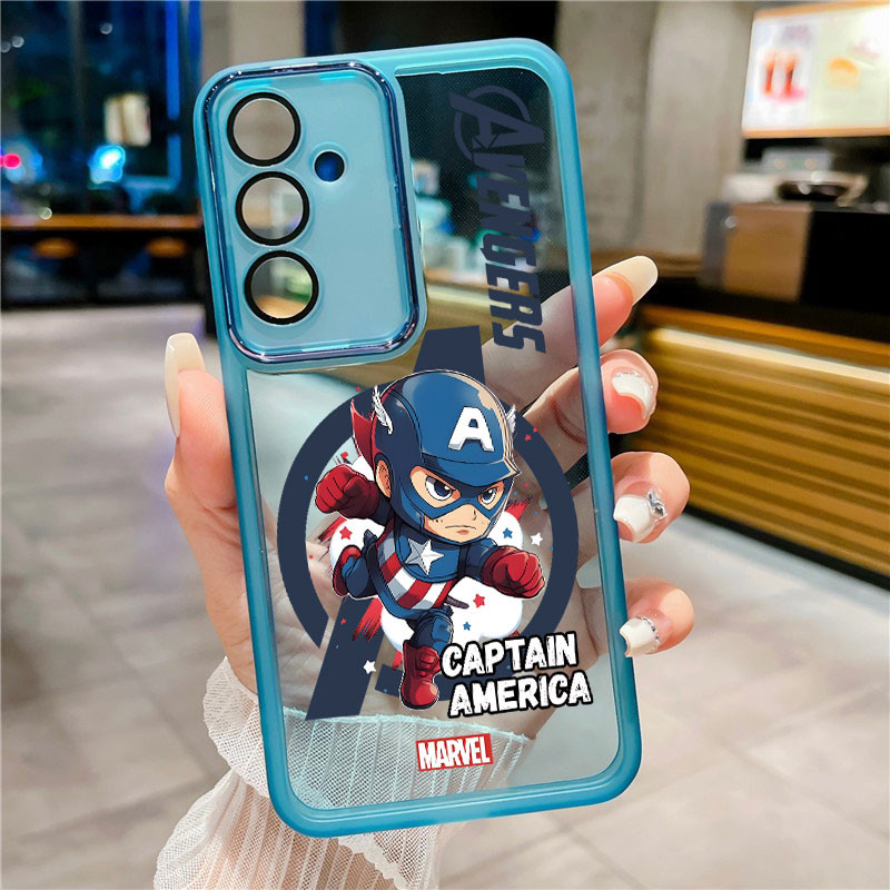 Samsung Galaxy A56 A36 A26 A16 A06 5G Marvel Avenger Cover America ...