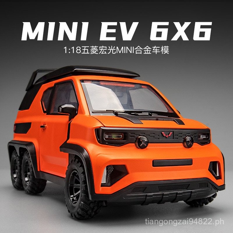 Wuling confero mini ev Pickup Truck Car Model1:18Alloy Original Car ...